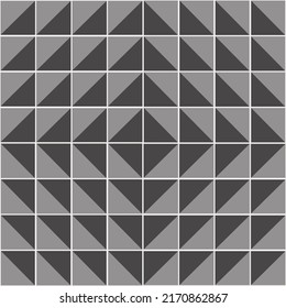 Two Tone Square Vectorgrey Black Geometric Stock Vector (Royalty Free ...
