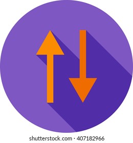 Two Way Road Stock Vector (Royalty Free) 407182966 | Shutterstock
