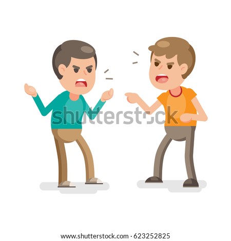 Two People Fighting Clipart | Free download on ClipArtMag