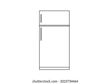 310 Open refrigerator sketch Images, Stock Photos & Vectors | Shutterstock