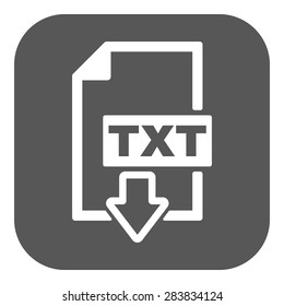 Txt Icon Text File Format Symbol 库存插图 489351358 | Shutterstock