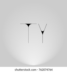 St Black Thin Minimalist Logo Design Stock Vector (Royalty Free) 761357059