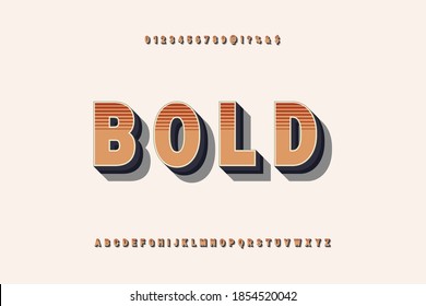 Typeface Vector Design Alphabet Font Gray Stock Vector (Royalty Free ...