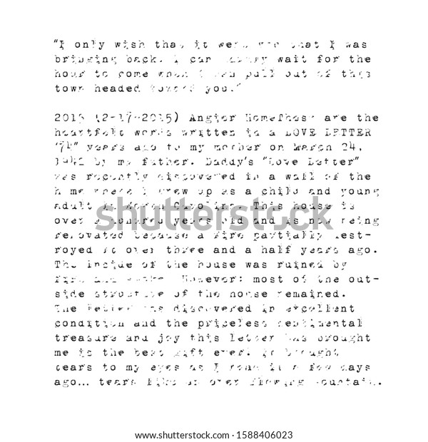 7,746 Typewriter Letters Stock Vectors, Images & Vector Art | Shutterstock