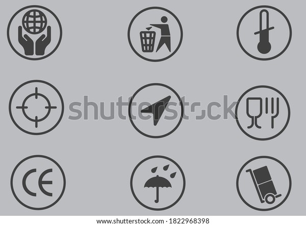 Types Symbols Wrap Vectors Stock Vector (Royalty Free) 1822968398 ...