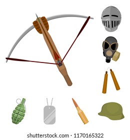 Types Weapons Cartoon Icons Set Collection Stock Vector (Royalty Free ...