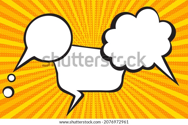 Typical American Comic Book Page Various Stock Vector (Royalty Free ...