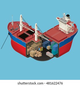 1,771 Bulk Carrier Stock Vectors, Images & Vector Art | Shutterstock