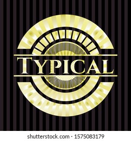 Typical Shiny Badge Vector Illustration Detailed Stock Vector (Royalty ...
