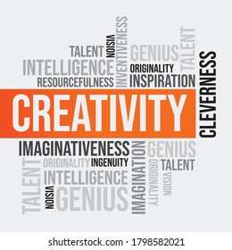 Typography Artwork Design Synonym Words Stock Vector (Royalty Free ...