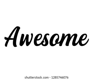Typography Calligraphy Text Word Art Design: vector de stock (libre de ...