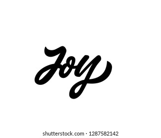 Typography Calligraphy Word Art Text Design Stock Vector (Royalty Free ...