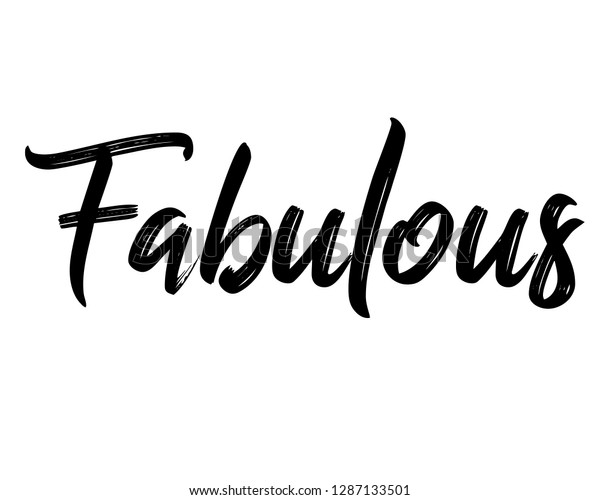 Definition Fabulous Text Typography Words Digital Image Etsy