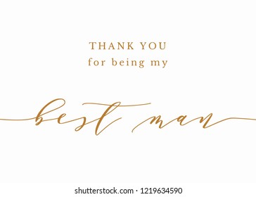 Typography Gold On White Wedding Sign Stock Vector (Royalty Free ...