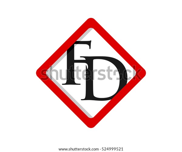 Typography Rhombus Typography Typeset Alphabet Font Stock Vector ...