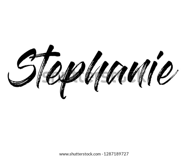 Typography Word Art Person Name Design Stock Vector (Royalty Free ...