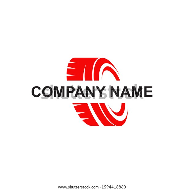 Tyre Icon Logo Design Inspiration Vector Stock Vector (Royalty Free ...