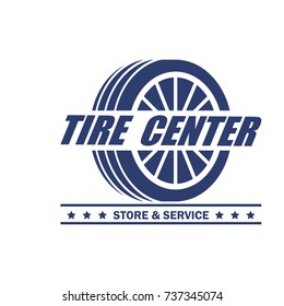 Tyre Tire Logo Emblems Insignia Text Stock Vector (Royalty Free ...