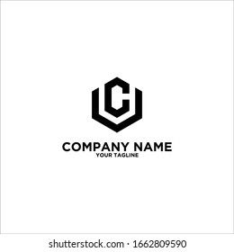 315 Letter u and c with connect logo design template Images, Stock ...