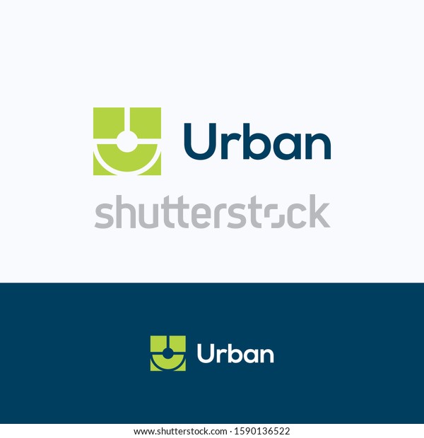 U Company Logo Flat Square Logo Stock Vector (Royalty Free) 1590136522 ...