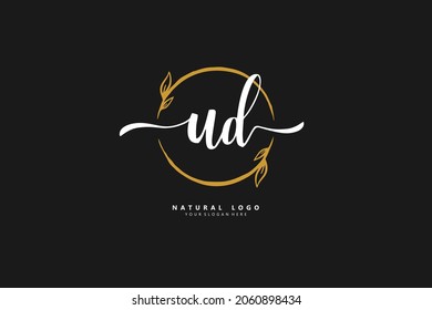 U D Ud Logo Initial Lettering Stock Vector (Royalty Free) 2060898434 ...