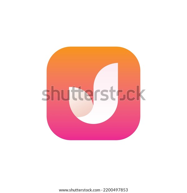 U Icon Mobile App App Logo Stock Vector (Royalty Free) 2200497853 ...
