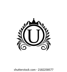 U Latter Logo Modern Design Initial Stock Vector (Royalty Free ...