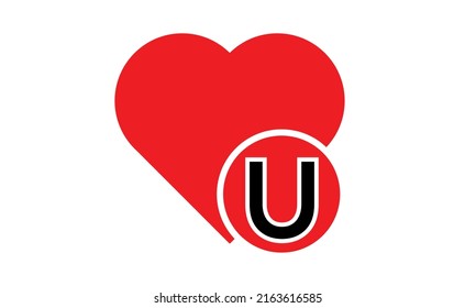 1,608 Love U Logo Stock Vectors, Images & Vector Art | Shutterstock