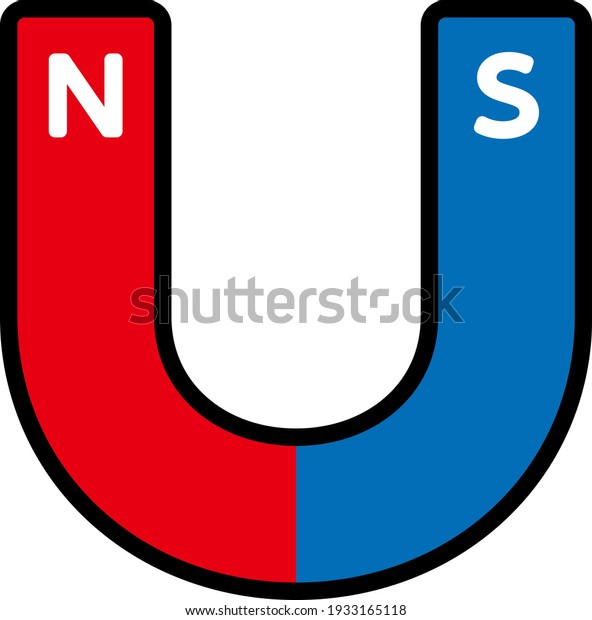 U Shaped Magnet Isolated Vector Illustration Stock Vector (Royalty Free ...