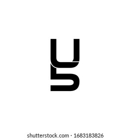 U5 Original Monogram Logo Design Stock Vector (Royalty Free) 1683183826 ...