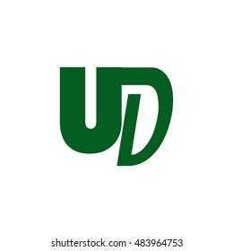 Ud Letter Vector Logo Stock Vector (Royalty Free) 483964753 | Shutterstock