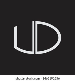 Logo Sign Du Ud Icon Nft Stock Vector (Royalty Free) 2111734064