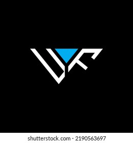 Uf Letter Logo Creative Design Vector Stock Vector (Royalty Free ...
