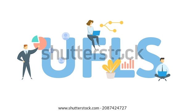 Ufls Under Frequency Load Shedding Concept Stock Vector (Royalty Free) 2087424727 | Shutterstock