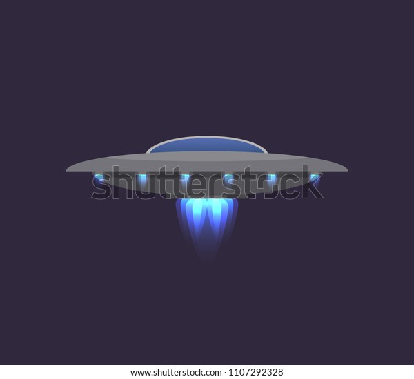 Ufo Deep Space Icon Solar System Stock Vector (Royalty Free) 1107292328 ...