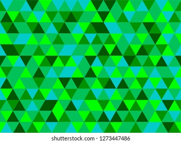 Ufo Green Color Pattern Mosaic Backgound Stock Vector (Royalty Free ...