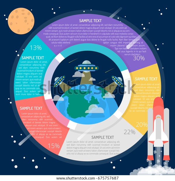 Ufo Infographic Stock Vector (Royalty Free) 675757687 | Shutterstock