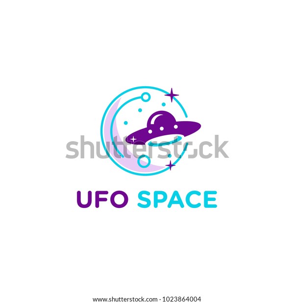 Ufo Logo Design Stock Vector (Royalty Free) 1023864004 | Shutterstock