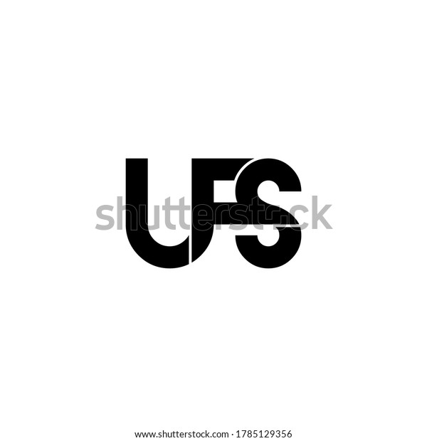 Ufs Letter Original Monogram Logo Design Stock Vector (Royalty Free ...