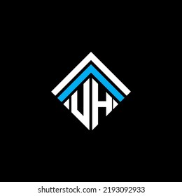 Uh Letter Logo Creative Design Vector Stock Vector (Royalty Free ...