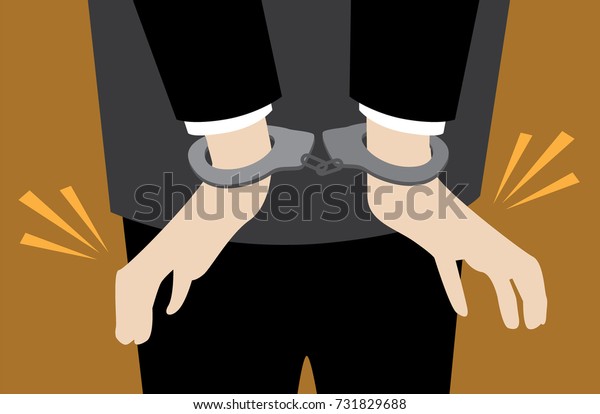 Uh Oh Caught Red Handed Corporate Stock Vector (Royalty Free) 731829688