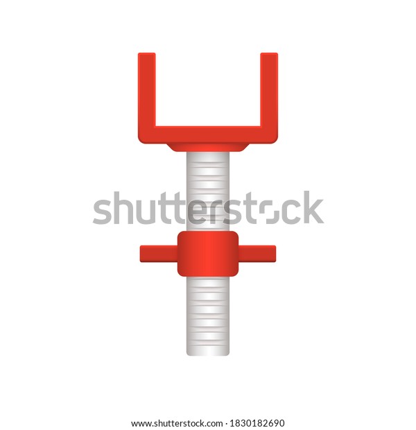 Uhead Jack Scaffolding Icon Item Construction Stock Vector (Royalty ...