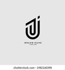 Ui Logo Design Branding Design U Stock Vector (Royalty Free) 1982160398 ...