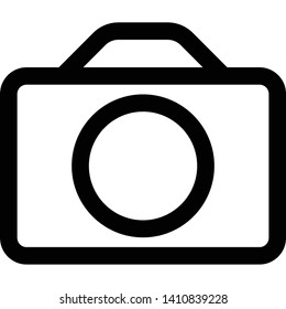 Ui Symbol Camera Minimal Design Stock Vector (Royalty Free) 1410839228