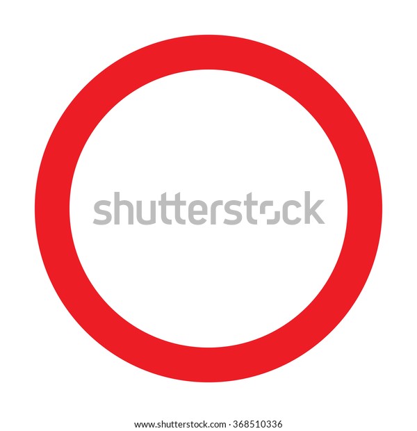 Uk All Vehicles Prohibited Sign Stock Vector (Royalty Free) 368510336