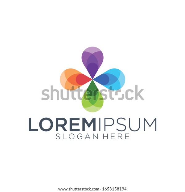 Ull Color Logo Design Vector Graphics Stock Vector (Royalty Free ...