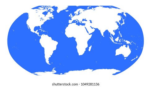Vektor Stok Ultra Hq World Map (Tanpa Royalti) 1049281136 | Shutterstock