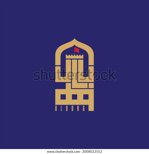 Uludag Vector Logo Graphic Design Stock Vector (Royalty Free ...