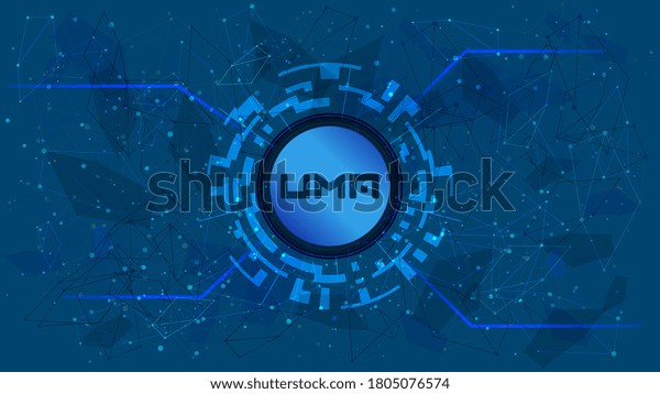 Uma Token Symbol Defi Project Digital Stock Vector (Royalty Free ...