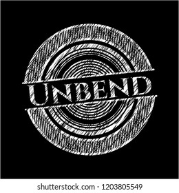 Unbend Written Chalkboard Texture Stock Vector (Royalty Free ...